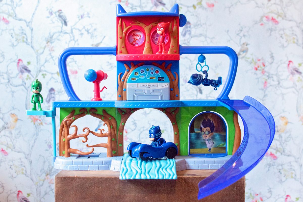 NEW PJ MASKS HEADQUARTERS TOY REVIEW