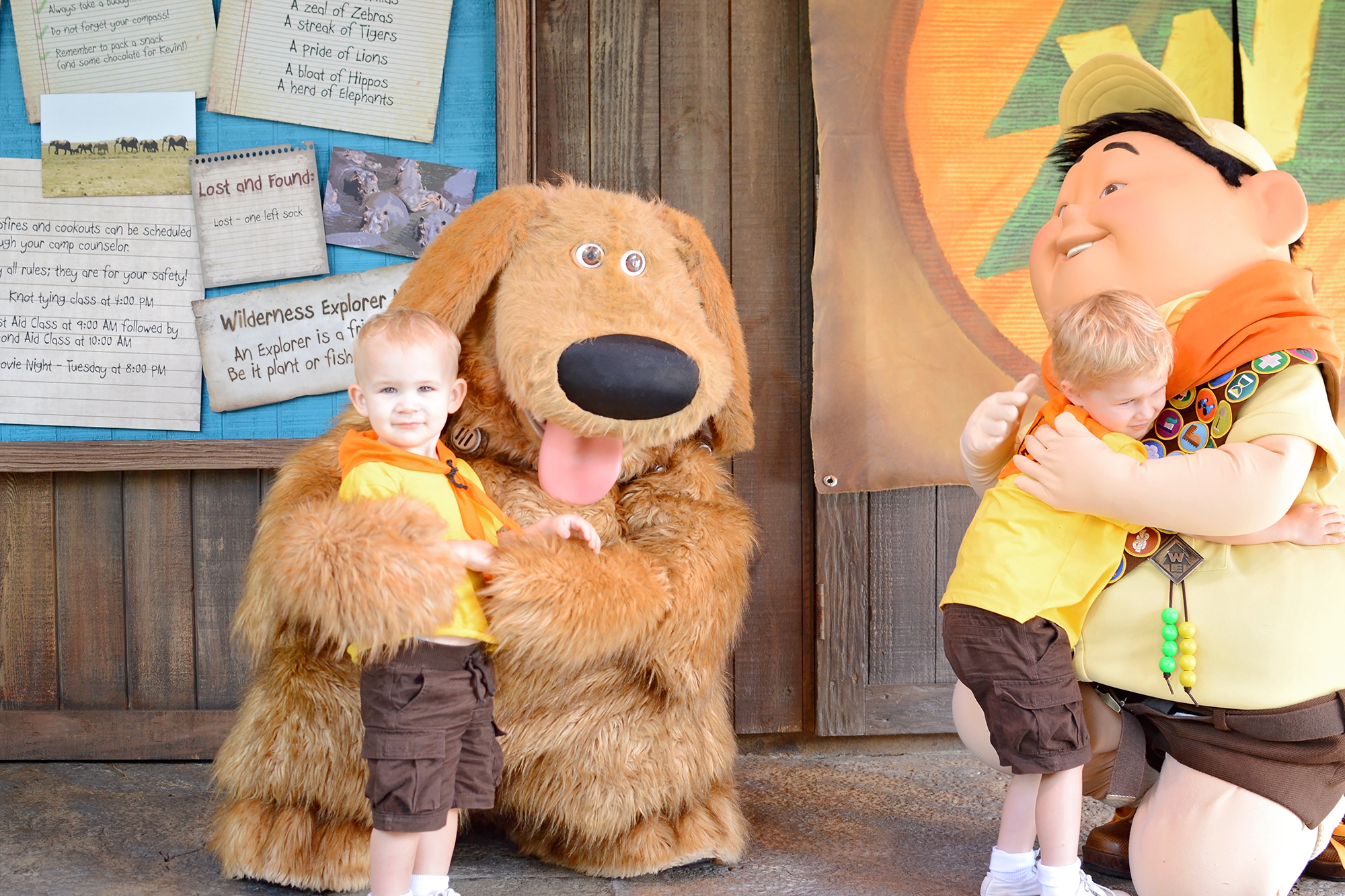 MEETING RUSSELL AND DUG FROM DISNEY AND PIXAR’S UP! – Keep Up With The ...