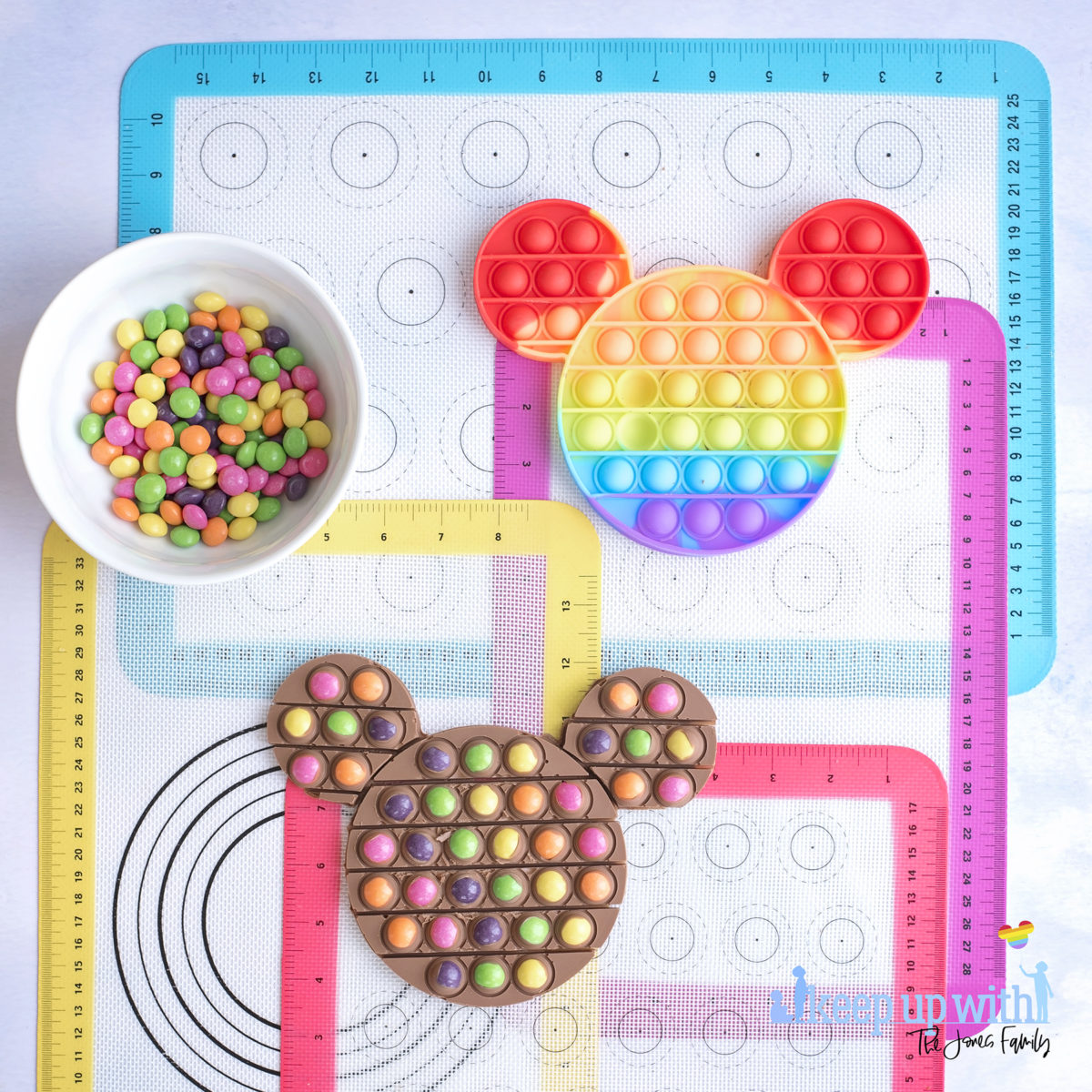 Mickey Mouse Pop-It Chocolate Bar - Keep Up With The Jones Family