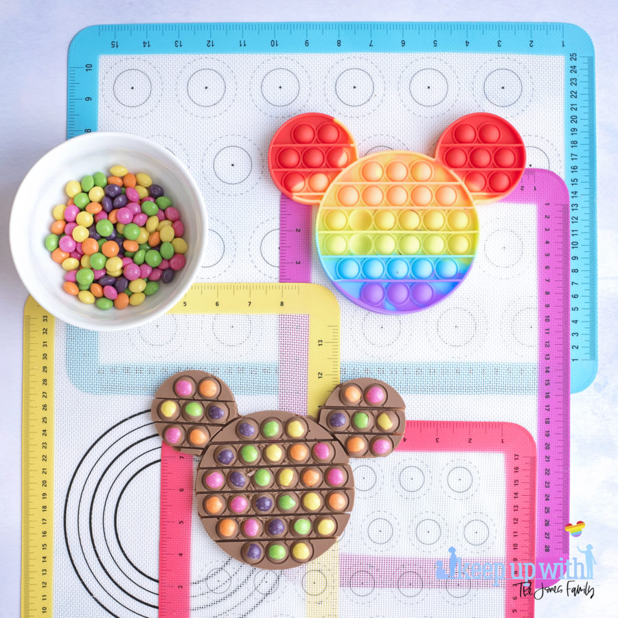 Mickey Mouse Pop-It Chocolate Bar - Keep Up With The Jones Family